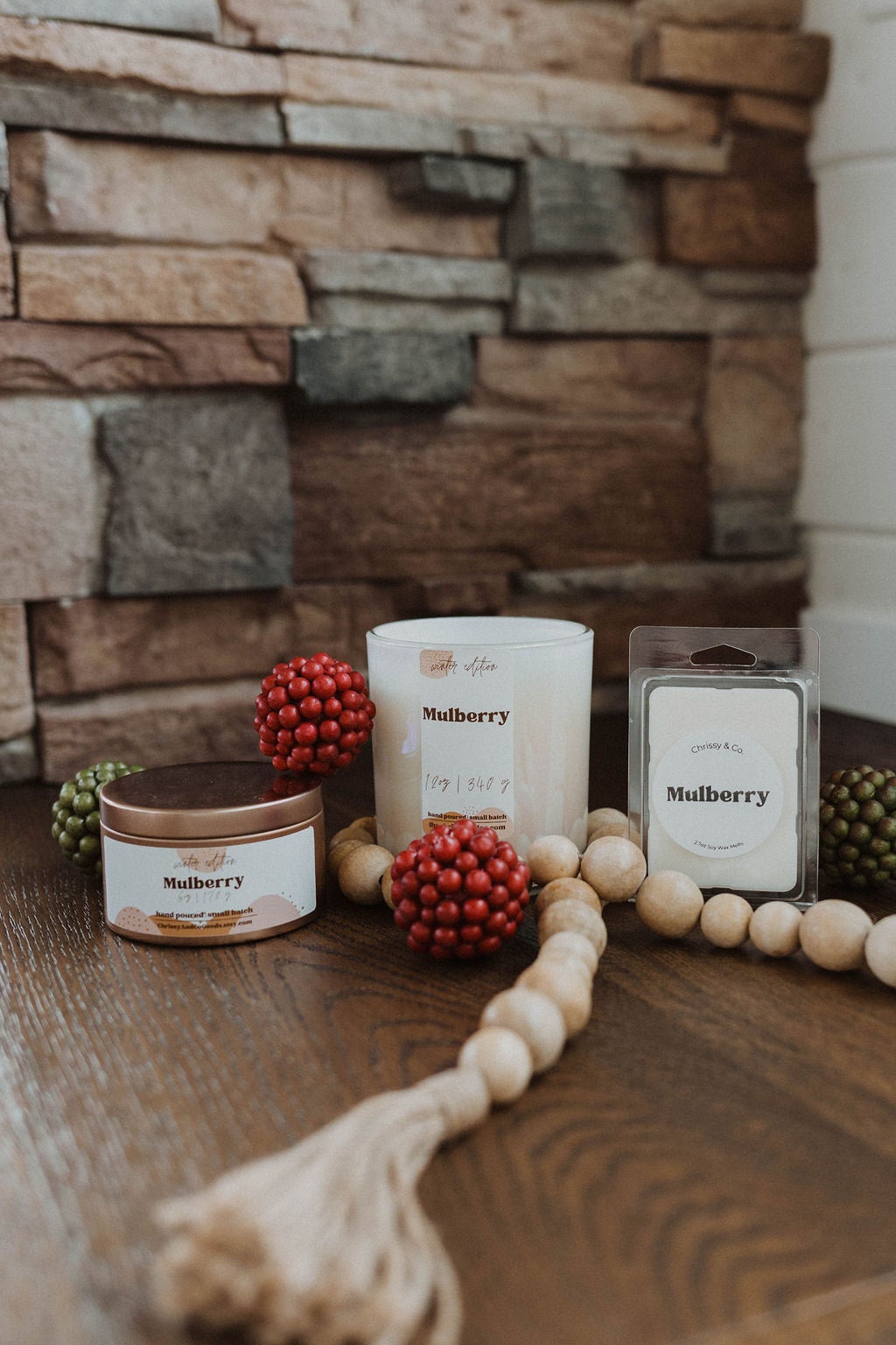 Mulberry | Chrissy&Co | Candles + Wax Melts
